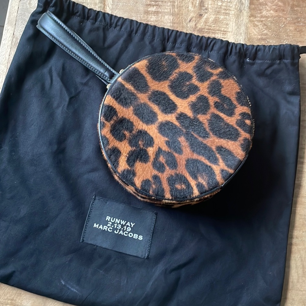 Marc Jacob’s Runway 2019 Calf Hair, Leopard Print Bag - Gem